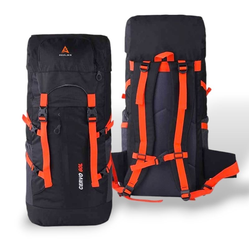 Jual ARGALOKA Tas Ransel Keril Gunung Pria Tas Carrier Kapasitas 60L Backpack Hiking Camping ...