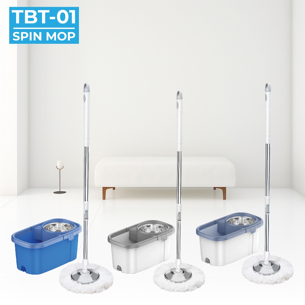 Jual Alat Pel Putar Otomatis Lantai Super Bersih dan Ember Multifungsi ...