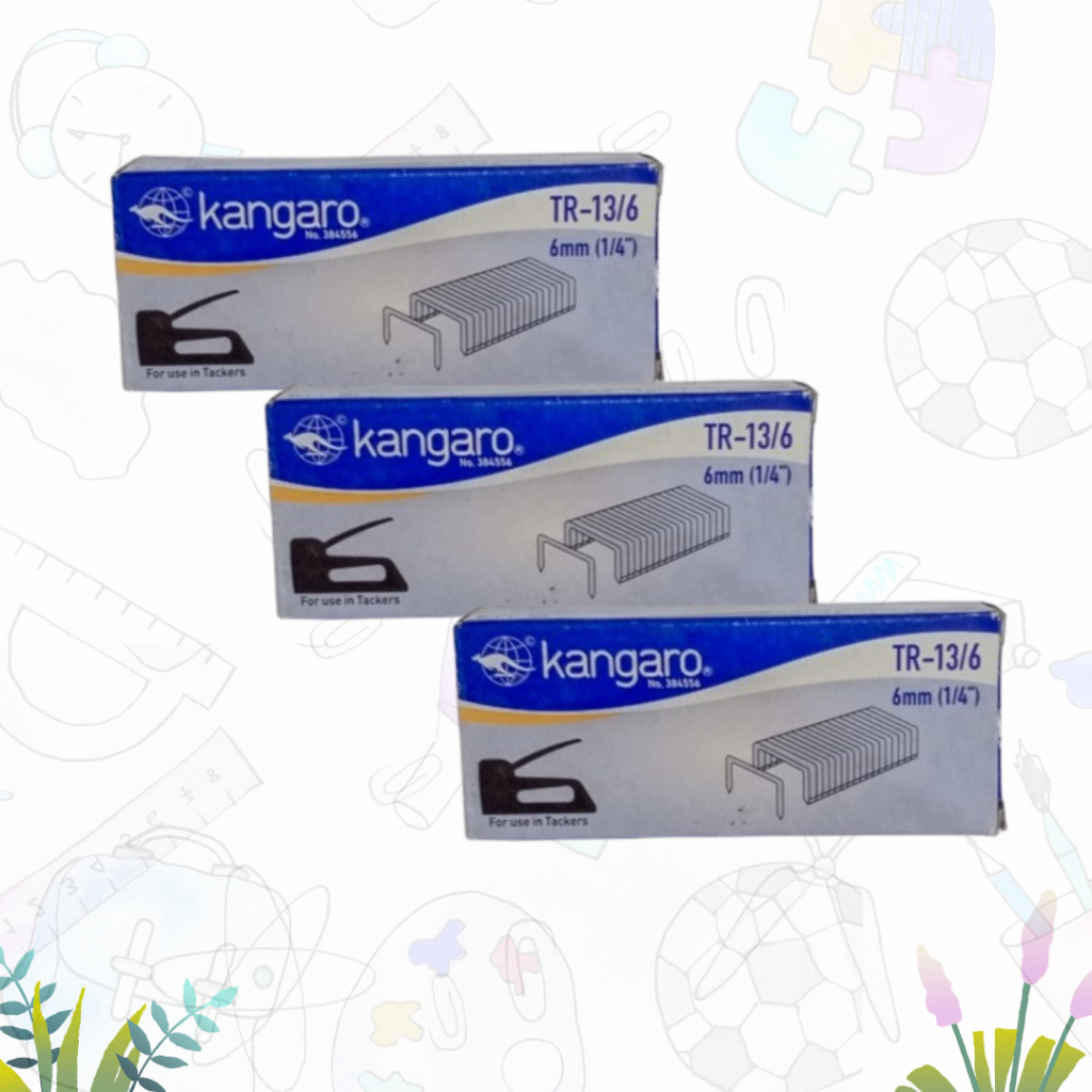 Jual ISI / REFILL HEKTER / STAPLES TEMBAK KANGARO TR 13/6 (6MM ...