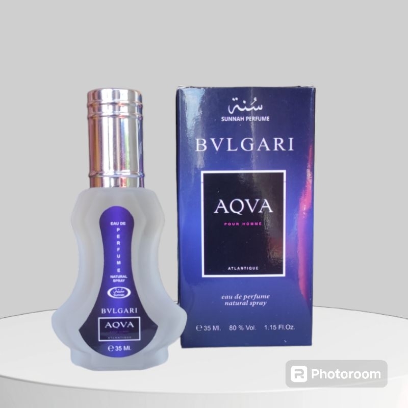 Jual parfum sepray 35ml aroma bulgary aqua | Shopee Indonesia