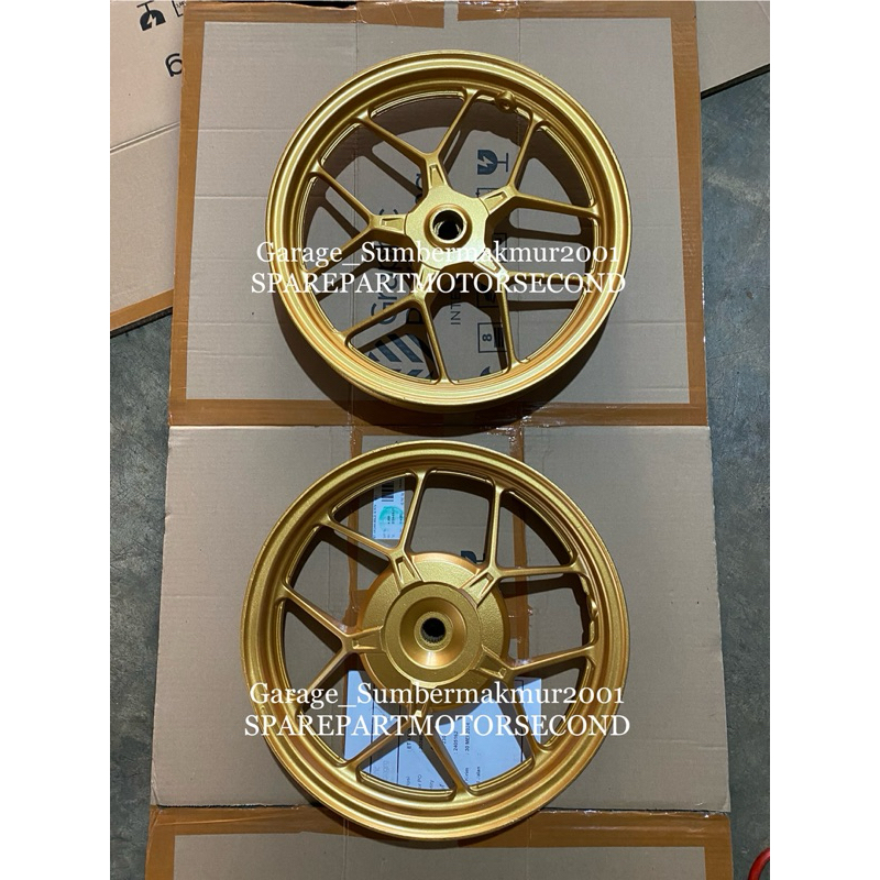 Jual Velg Vario 125 - 150 Led Warna Gold Orisinil Copotan motor ...
