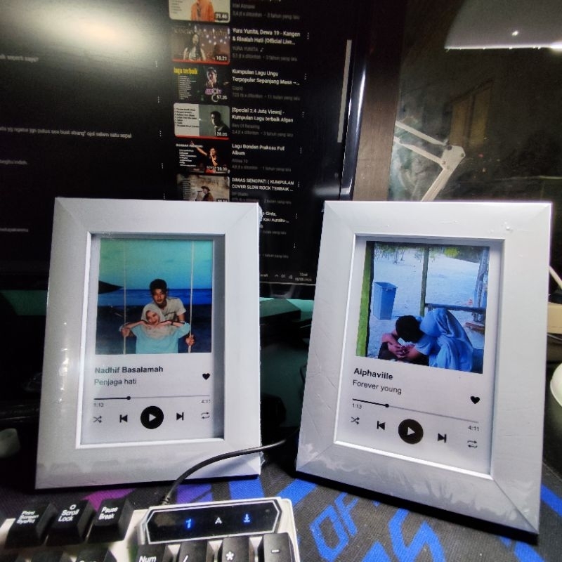 Jual CETAK FOTO VIRAL 6 INCI SPOTIFY + BINGKAI 4R I BINGKAI FRAME ...