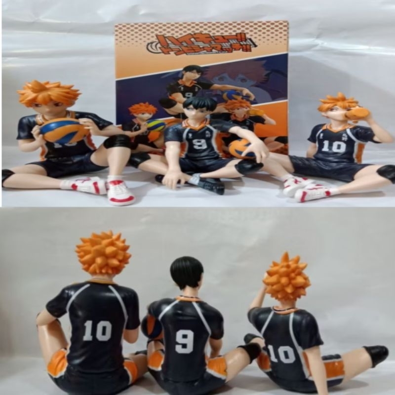 Jual Figure Haikyuu shoyo hinata tobio kageyama Shoyo Tobio Pegang Bola ...