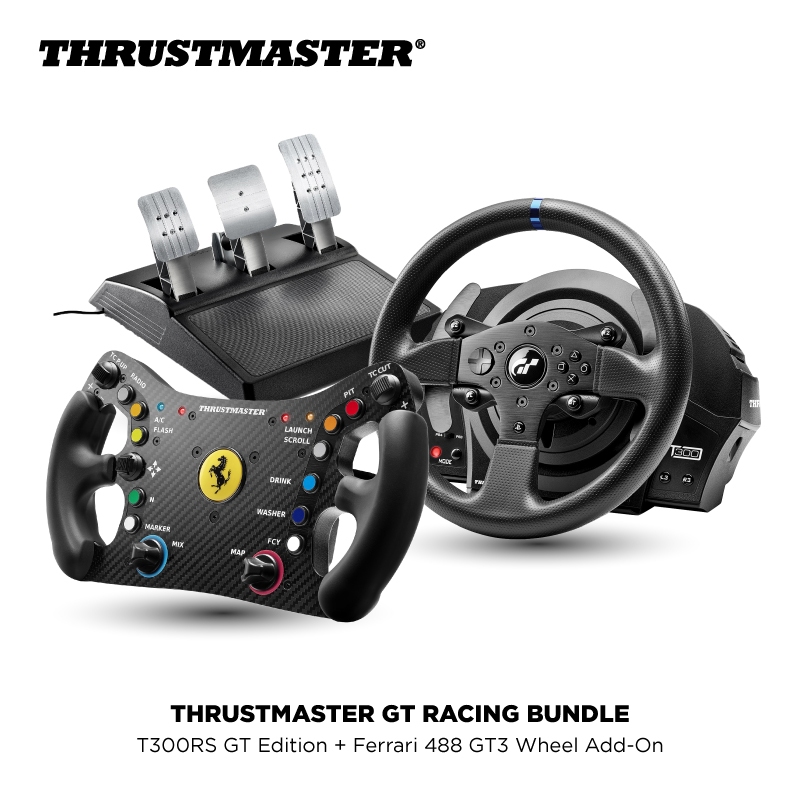Jual Thrustmaster GT / GT3 RACING BUNDLE | Thrustmaster T300RS ...