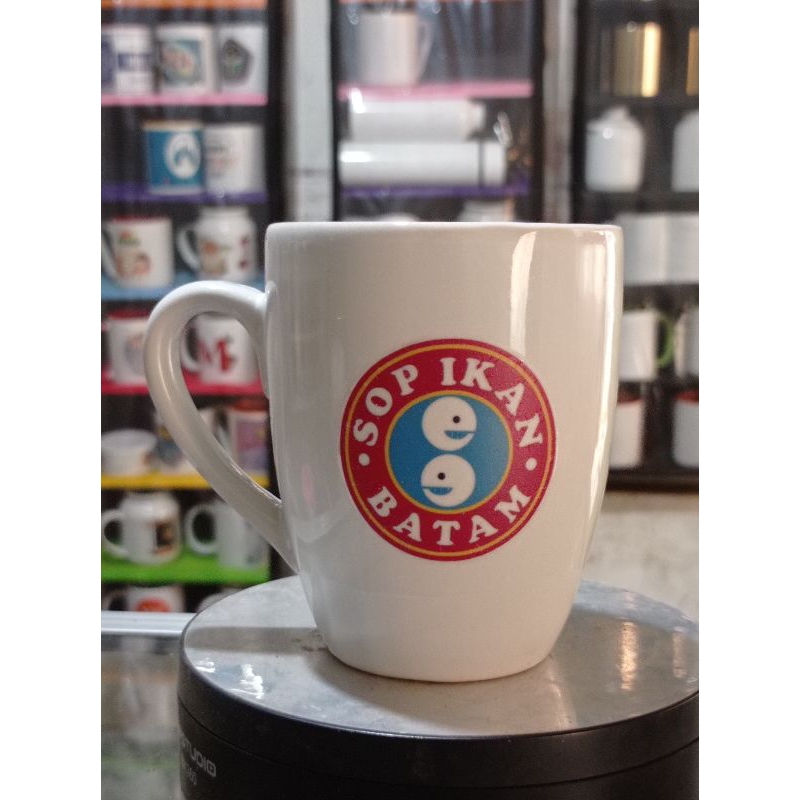 Jual Mug Corel V Custom Desain Logo | Shopee Indonesia