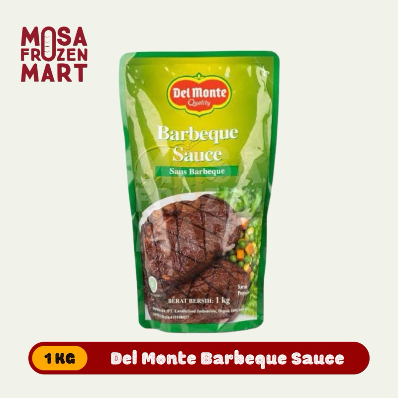 Jual Del Monte Barbeque Sauce 1 Kg | Saus Bbq | Shopee Indonesia