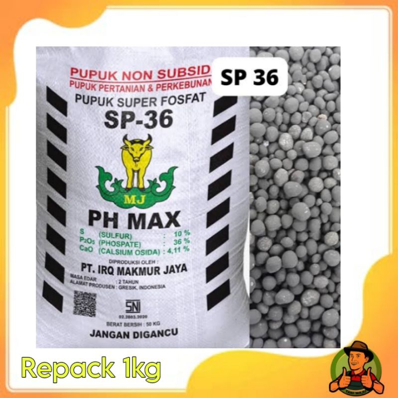 Jual Pupuk SP-36 Super Phosphate SP36 TSP Eceran 1kg | Shopee Indonesia