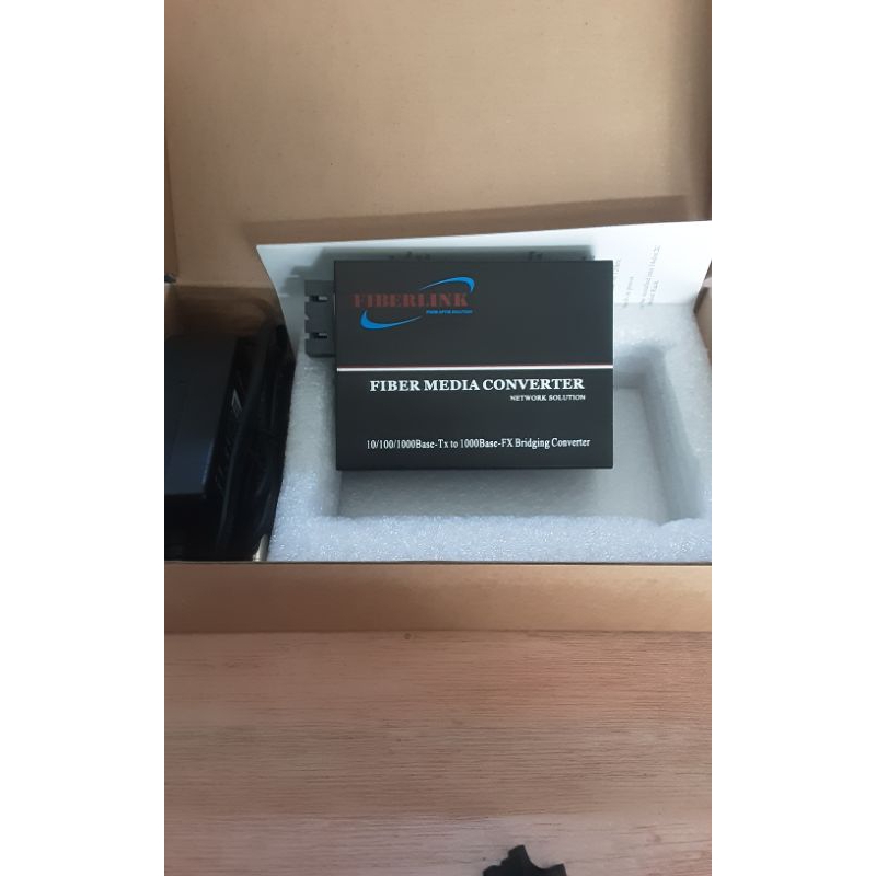 Jual Mediaconverter Fiberlink 10/100/1000 Base TX/RX | Shopee Indonesia