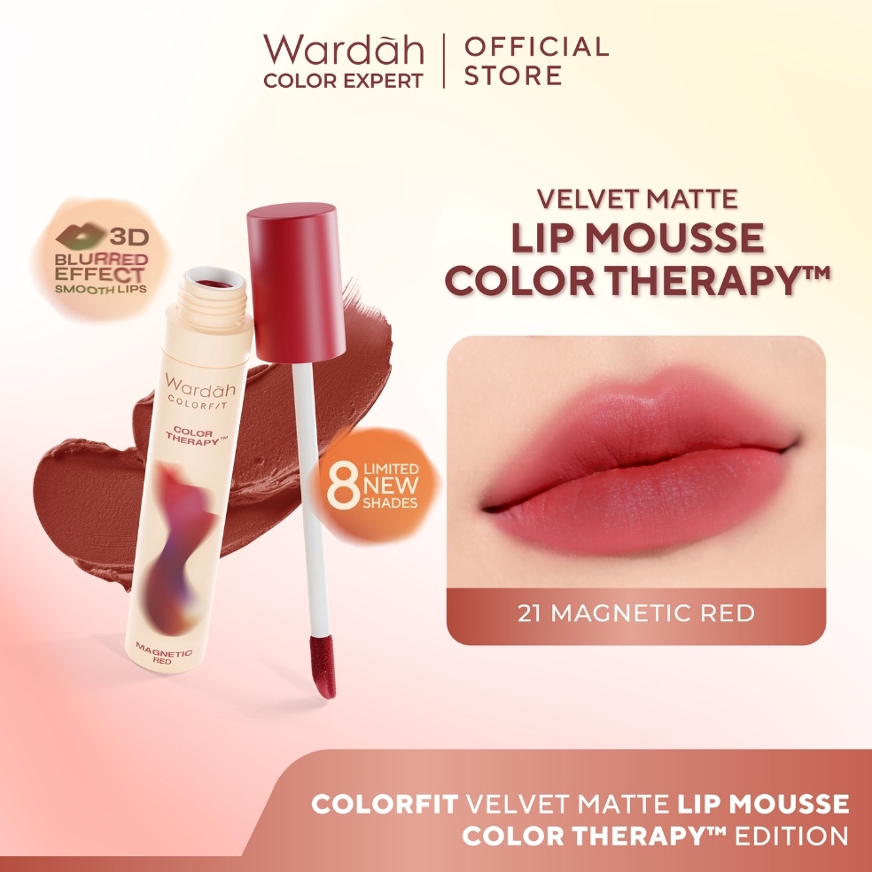Jual LIMITED EDITION NEW Wardah Colorfit Velvet Matte Lip Mousse Color ...