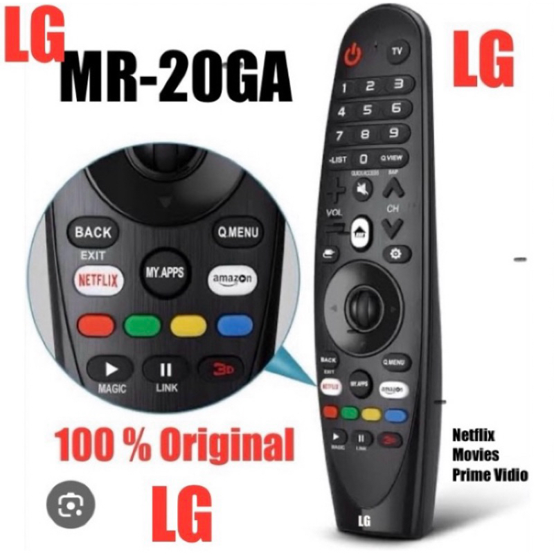 Jual Remote Magic LG MR 20GA -Magic Remote LG MR 20GA-Remote LG Smart ...