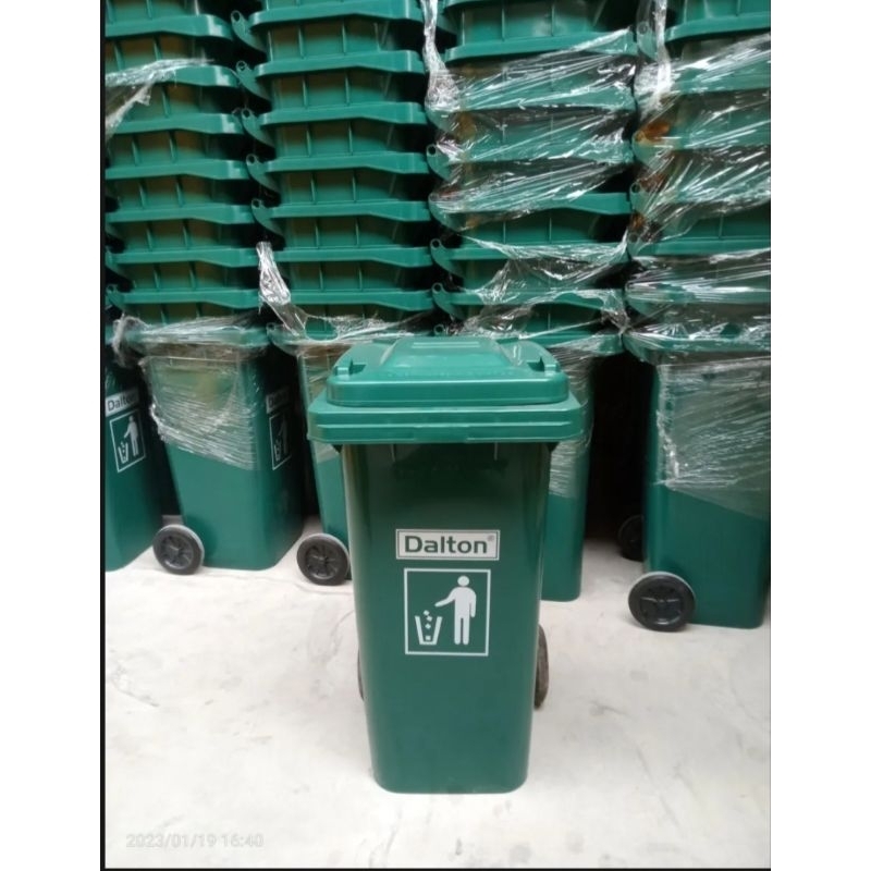 Jual tempat sampah besar HDPE 240 liter dalton | Shopee Indonesia