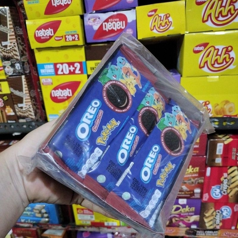 Jual OREO chocolate Creme harga 1 box isi 12 pcs | Shopee Indonesia