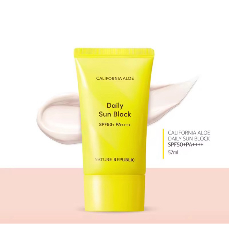 Jual NATURE REPUBLIC CALIFORNIA SUN BLOCK SPF 50+ PA++++ // UV CUT ...