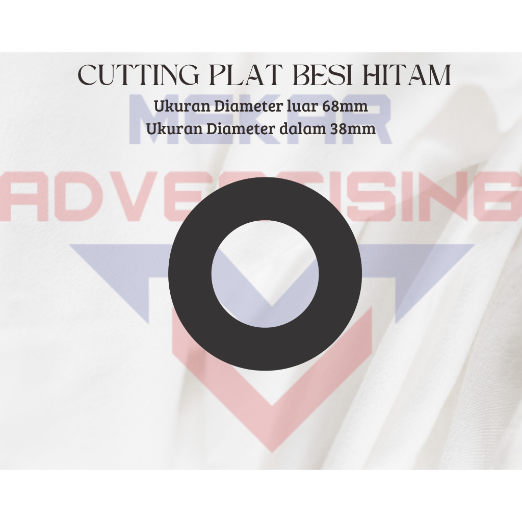 Jual CUTTING PLAT BESI HITAM CUSTOM LINGKARAN | Shopee Indonesia