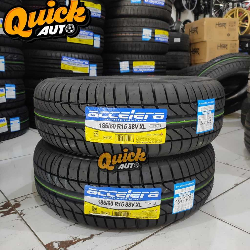 Jual Ban Mobil Standar Nissan March Type Accelera Rho 185 60 R15 Tubless | Shopee Indonesia