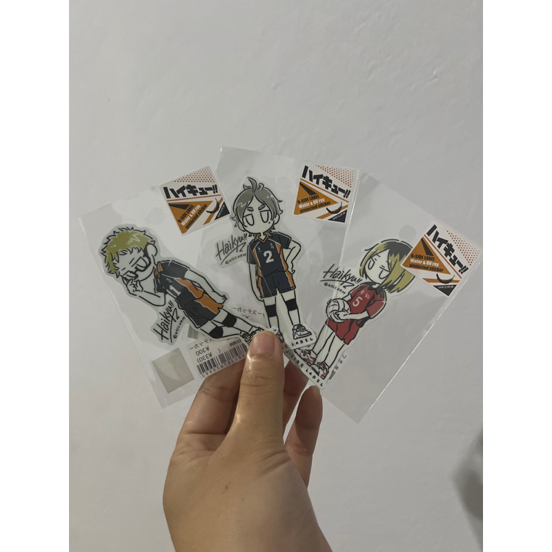 Jual B SIDE LABEL sticker Haikyuu!! original | Shopee Indonesia