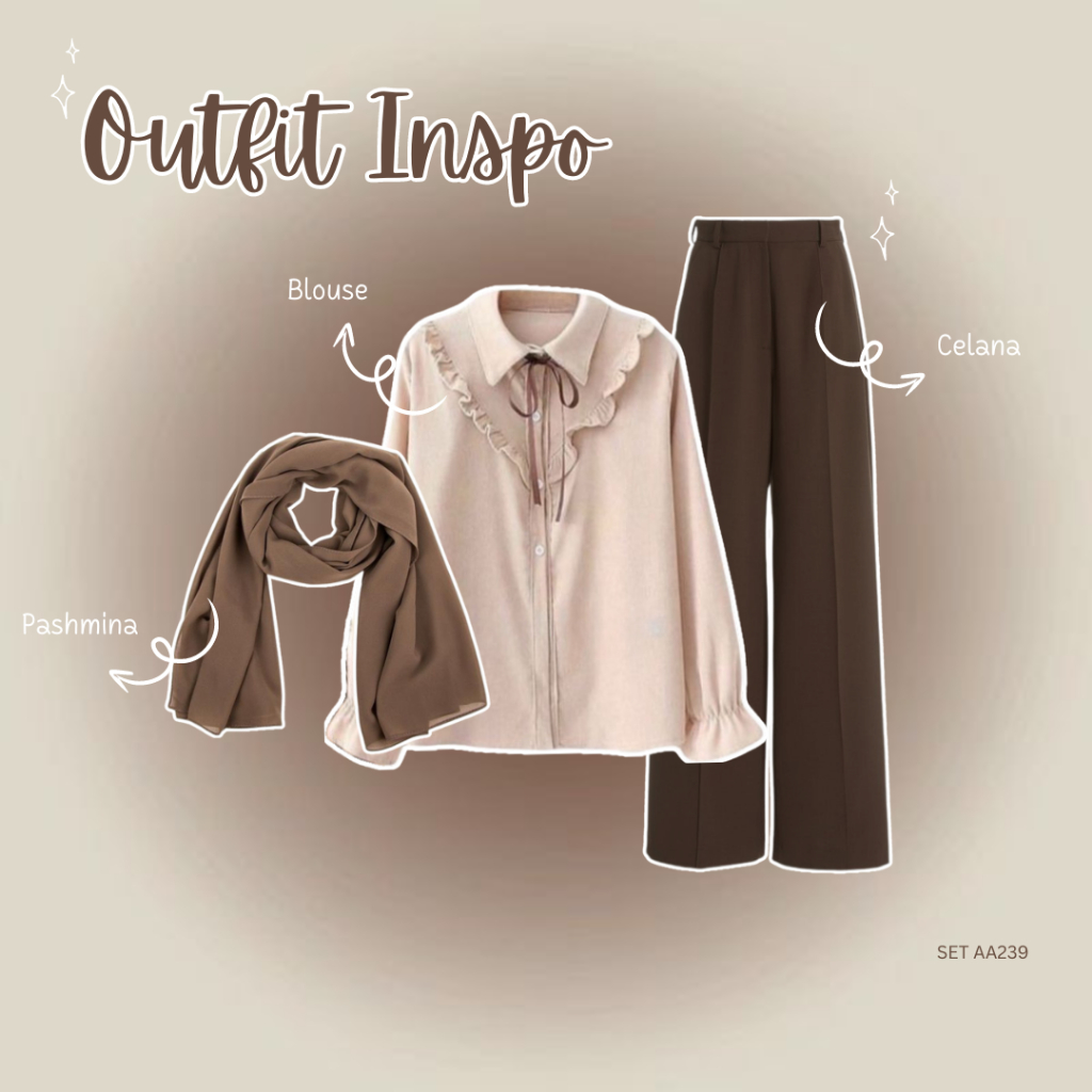 Jual Cute Outfit One Set Wanita Korean Style Outfit Pinterest OOTD ...