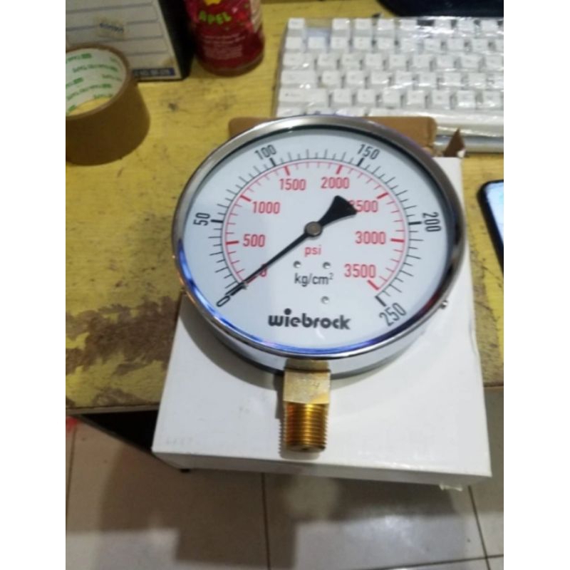 Jual MANOMETER SONDIR 250kg (merk Wiebrock) | Shopee Indonesia