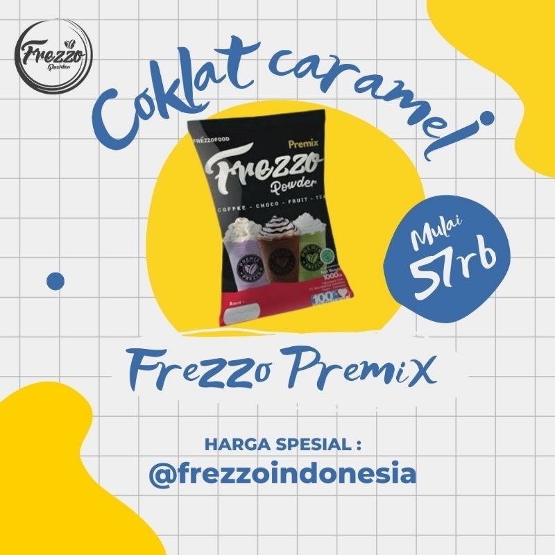 Jual Bubuk Minuman Coklat Caramel PREMIX 1kg/ Powder coklat caramel ...