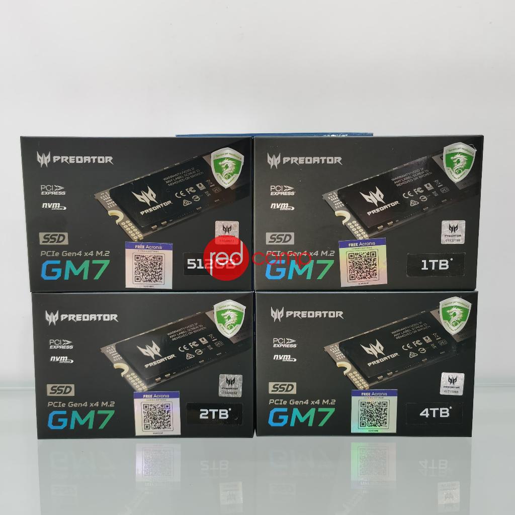 Jual ACER PREDATOR GM7 SSD M.2 PCIe Gen4 x 4 NVMe 2.0 | Shopee Indonesia