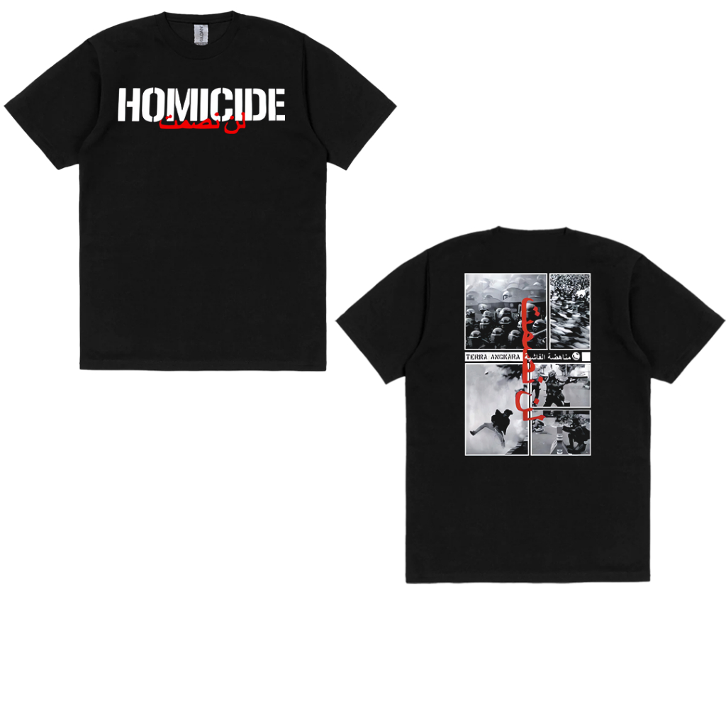 Jual Rockermusic T-Shirt Band Homicide Terra Angkara II | Shopee Indonesia