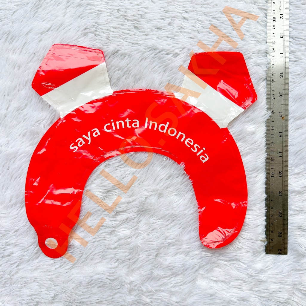 Jual MAINAN BANDO BALON SAYA CINTA INDONESIA HARI KEMERDEKAAN DIRGAHAYU ...