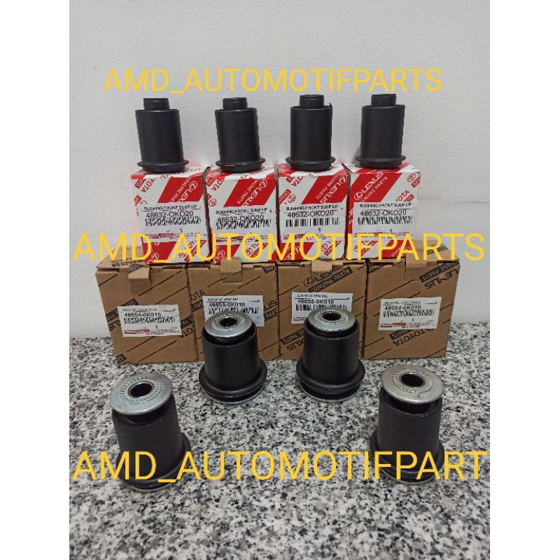 Jual BUSHING LOWER ARM BESAR KECIL + BUSHING UPPER ARM INNOVA 8 PCS ...
