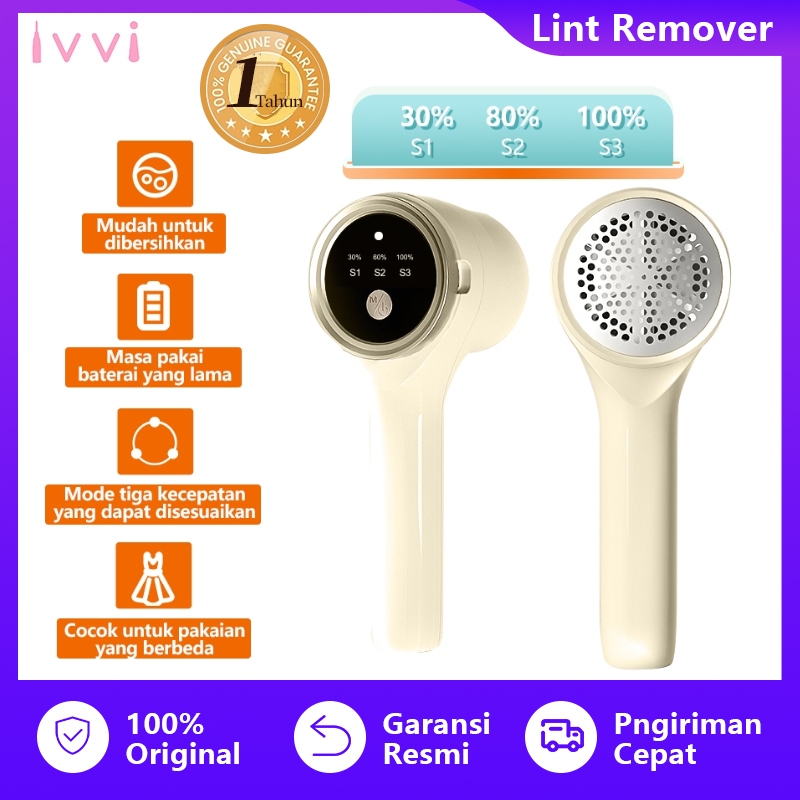 Jual 【COD】IVVI Alat Penghilang Bulu Portable Fuzz Trimmer Lint Remover 6 Blade Head Pembersih ...