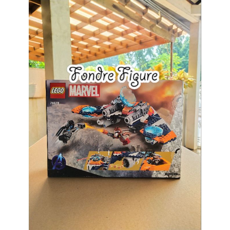 Jual ORIGINAL LEGO 76278 MARVEL ROCKET'S WARBIRD VS RONAN SUPER HEROES ...