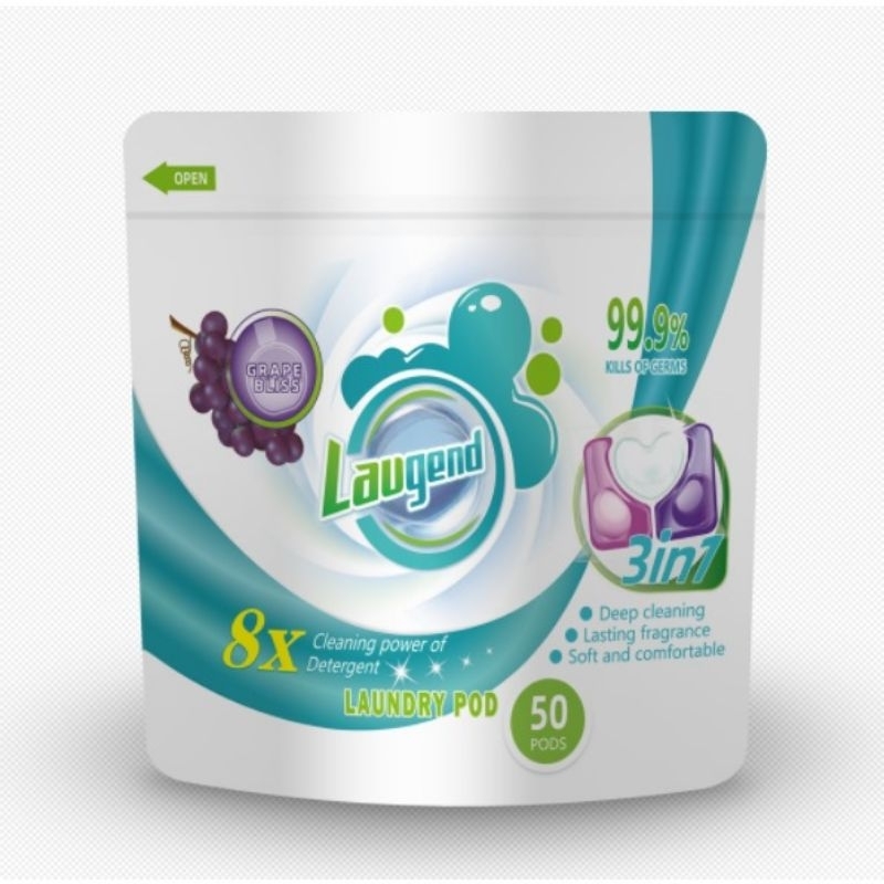 Jual Laugend Laundry Pods isi 50 pcs | Shopee Indonesia