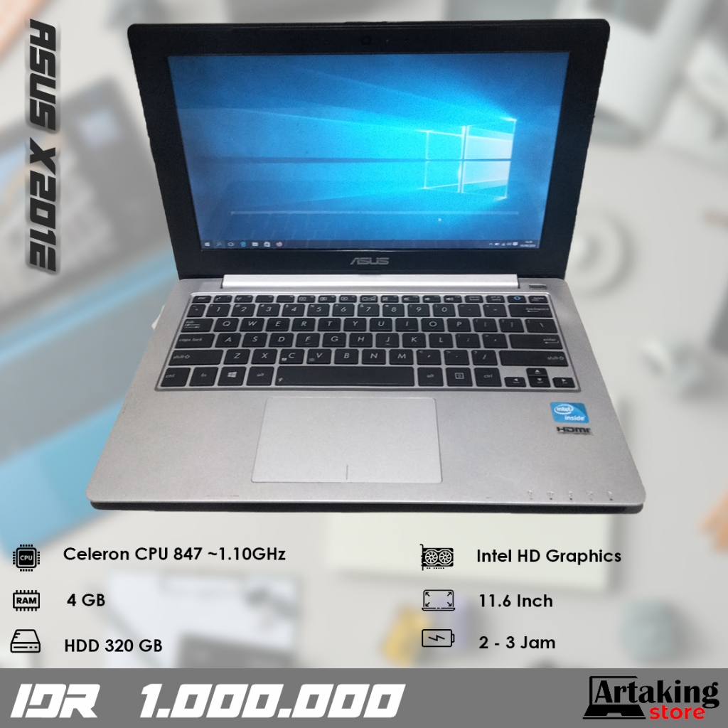 Jual Asus X201E - Ram 4 GB - Normal Siap Pakai | Shopee Indonesia