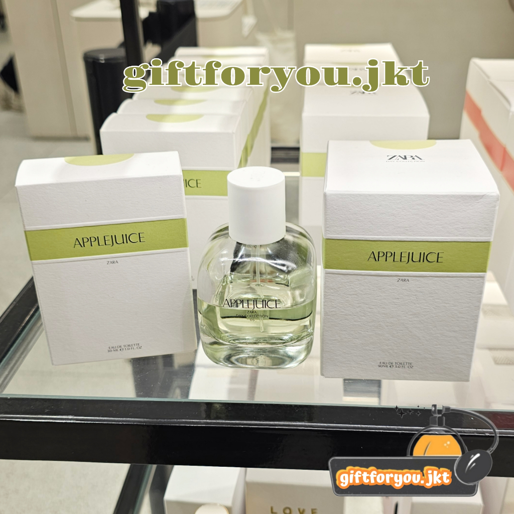 Jual Parfum Zara Apple Juice 30 50 90 100 180 200 ml Eau De Toilette ...