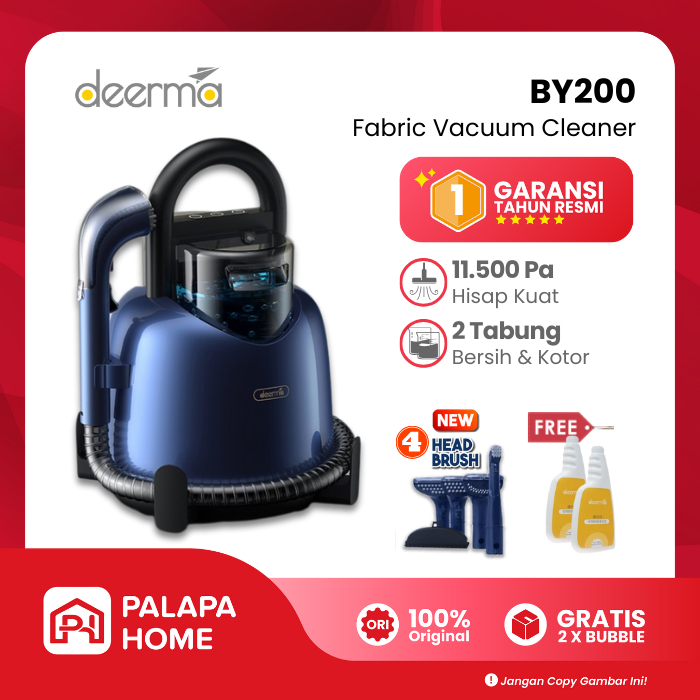Jual Deerma BY200 Wet Suction Vacuum Cleaner Extractor | Vakum Basah Cuci Karpet Sofa Kasur Jok ...