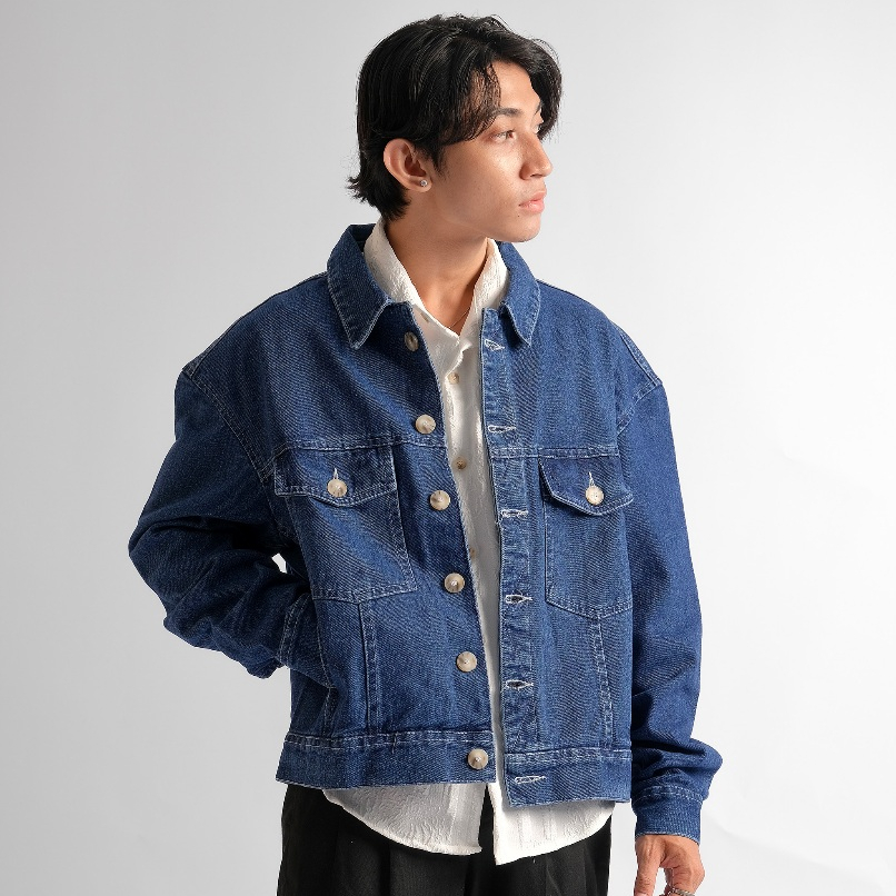 Jual Hamata Studios - Skypiea Denim Jacket | Shopee Indonesia