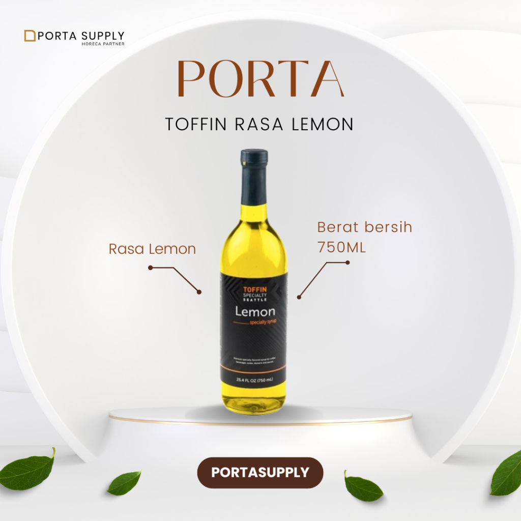 Jual Toffin syrup rasa lemon 750ml | Shopee Indonesia