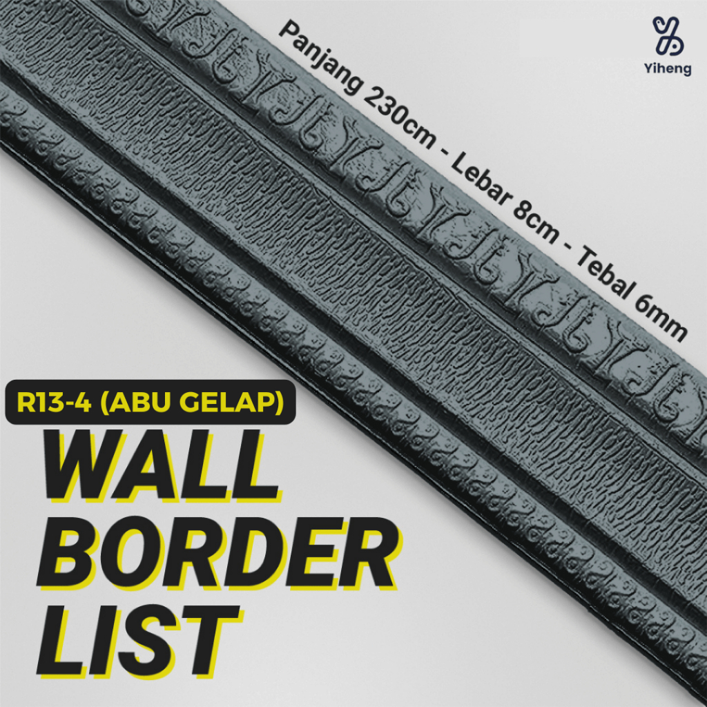 Jual R13-4- Wall Border List Border Foam Border List Wallpaper Plafon ...