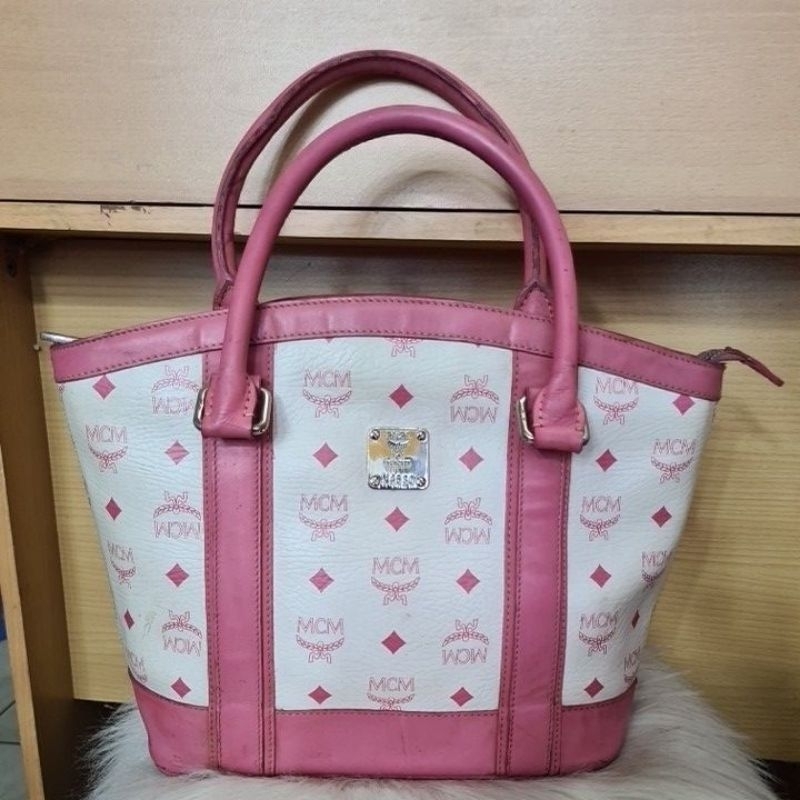 Jual MCM Tas Kulit Asli Shoulder | Shopee Indonesia