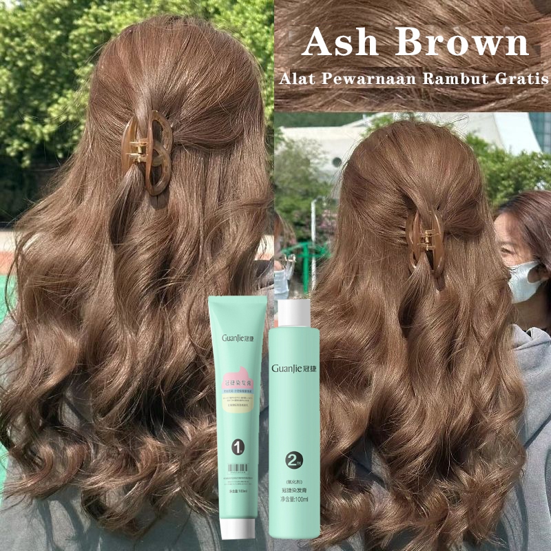 Jual [Ready] Guanjie Pewarna Rambut 100ml Tidak Perlu Memutihkan Rambut ...