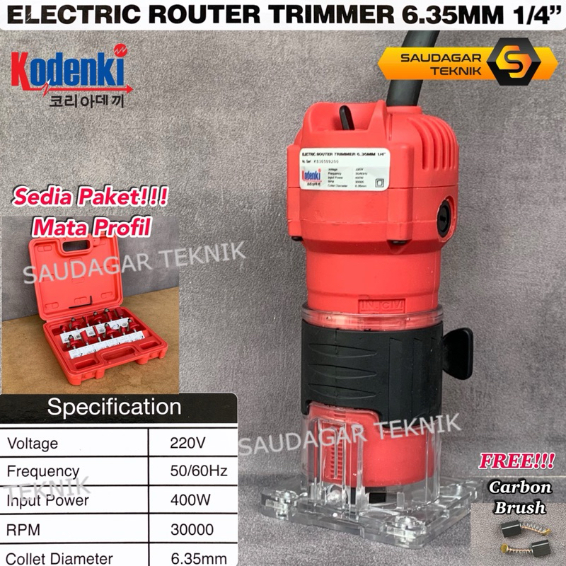 Jual Mesin Profil Kayu Kodenki Mesin Router Ukir Serut Parut Kayu ...