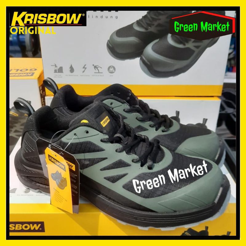 Jual Sepatu Safety Krisbow GOLIATH || Safety Shoes Krisbow GOLIATH ...
