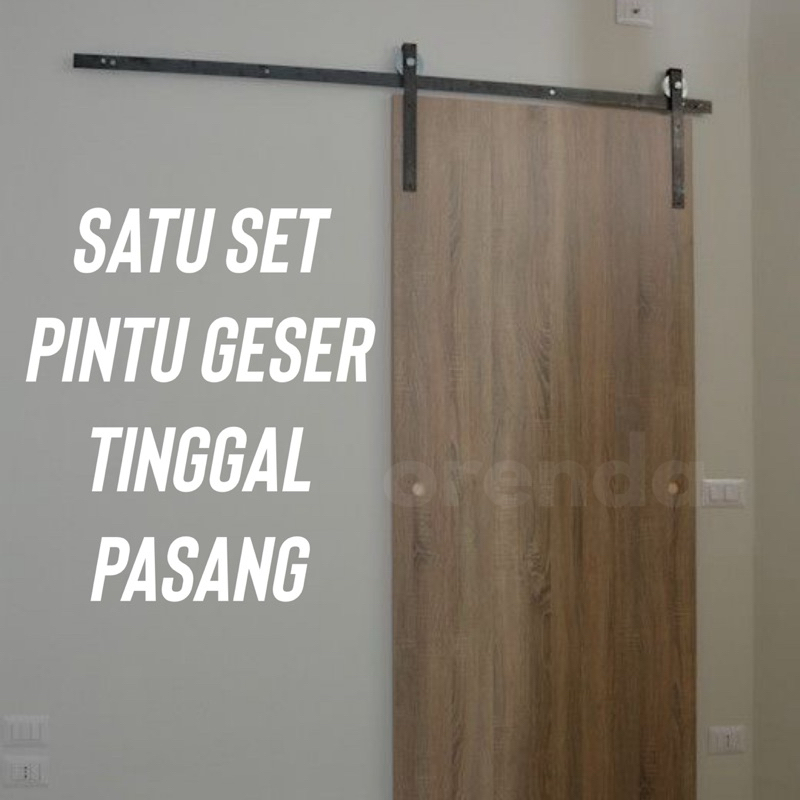 Jual Satu Set Pintu Sleding Tinggal Pasang | Satu Set Pintu Geser ...