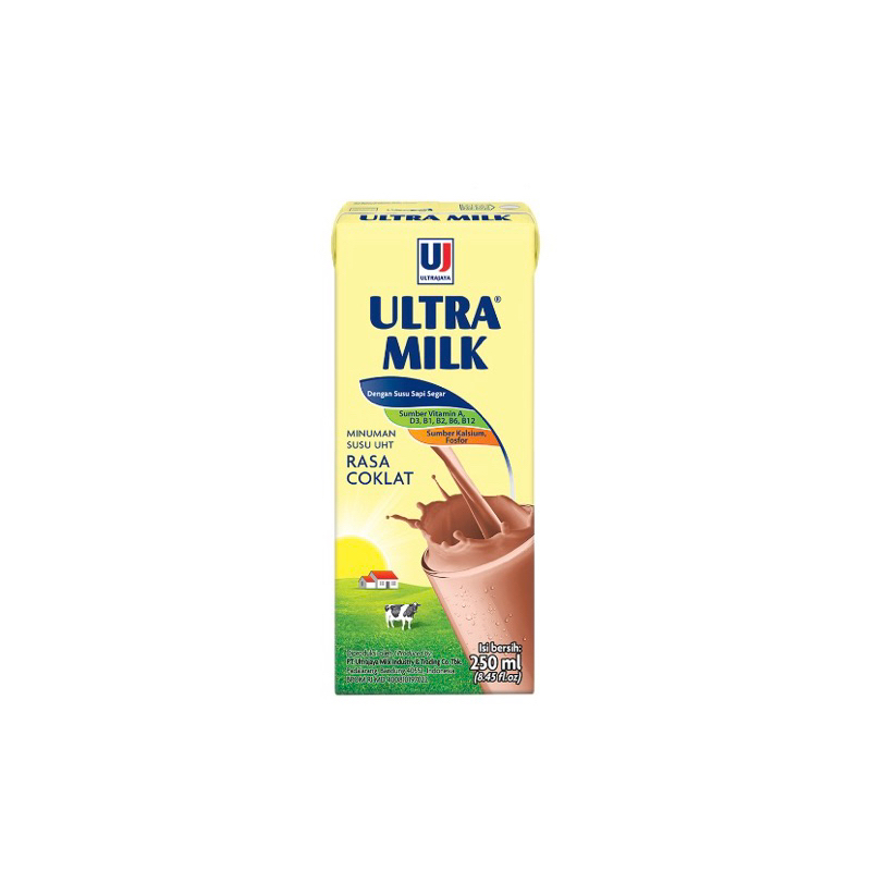 Jual Ultra Milk Susu UHT Coklat/Stroberi 250ml | Shopee Indonesia