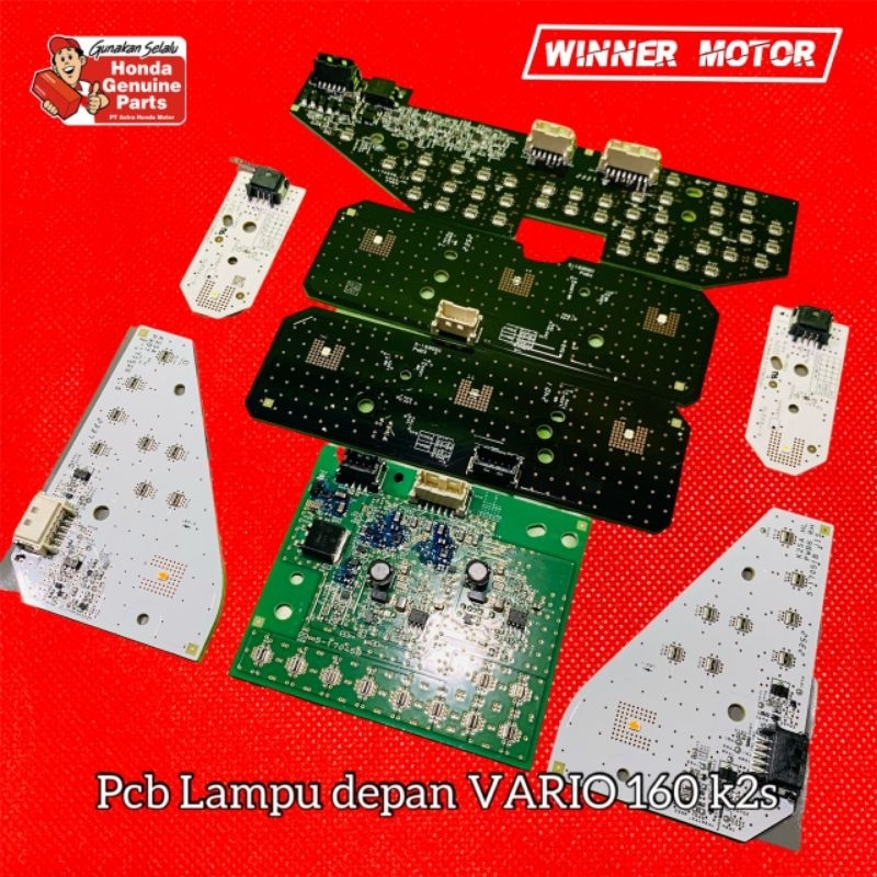 Jual Fullset Pcb Led lampu depan head lamp VARIO 160 k2s papan modul ...
