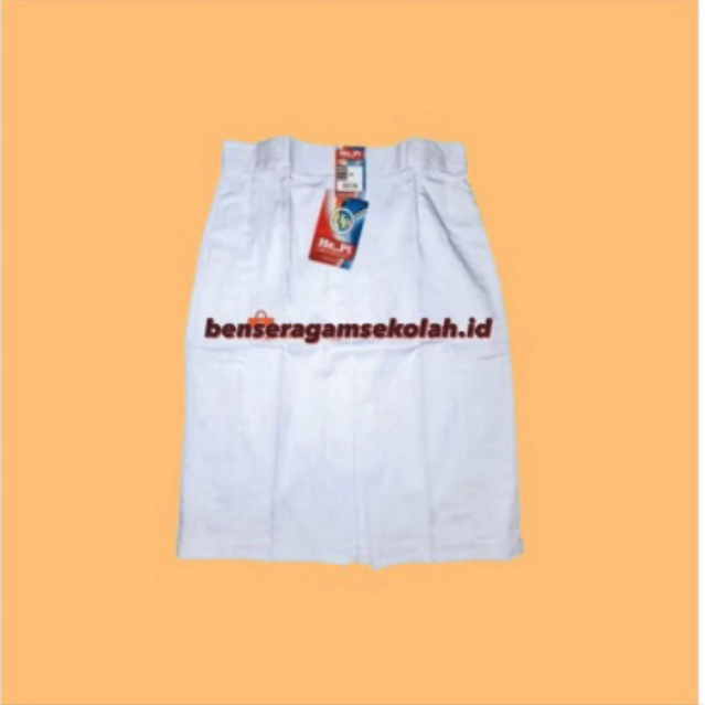 Jual Rok Span Putih Pendek SMP/SMA Rok Paskibra Seragam Sekolah [HEPI] | Shopee Indonesia