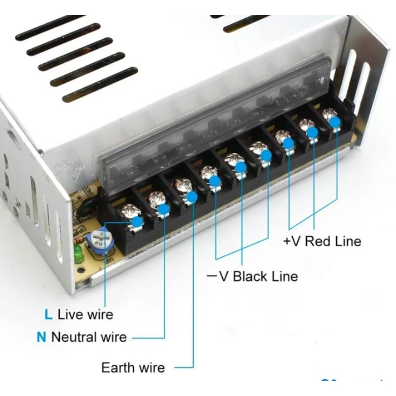 Jual TRAFO POWER SUPPLY SWITCHING ADAPTOR 12V 80A TRAFO INDOOR MURNI 12 ...