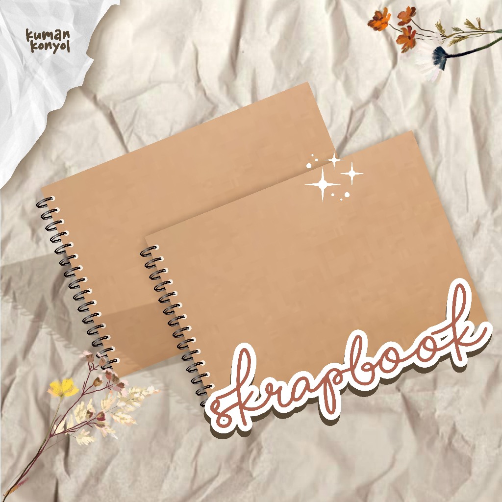 Jual SKRAPBOOK ️ SCRAPBOOK ALBUM VINTAGE ️ BUKU CATATAN STORY BOOK ️ ...