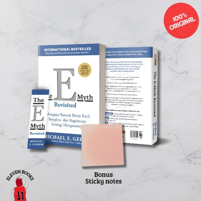 Jual Buku Original The E-Myth Revisited - Michael E. Gerber (Renebook ...