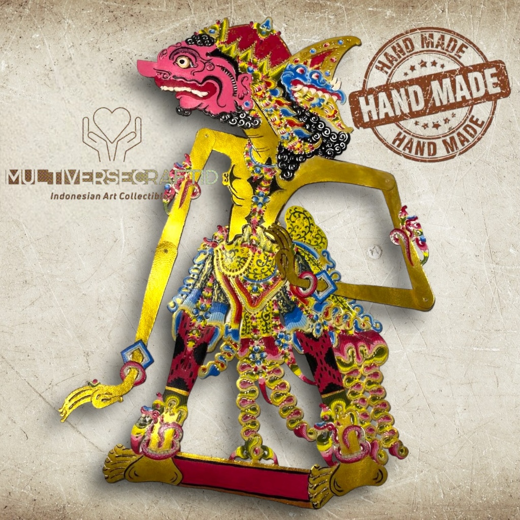 Jual MULTIVERSECRAFTID Wayang Alusan Dursasana Bahan Kulit Asli Ukuran ...