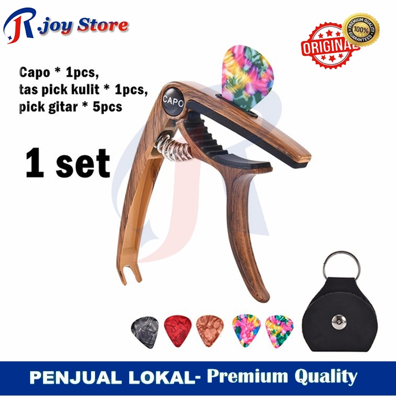 Jual Capo Gitar untuk Gitar Akustik dan Gitar Listrik Ukulele Bass ...