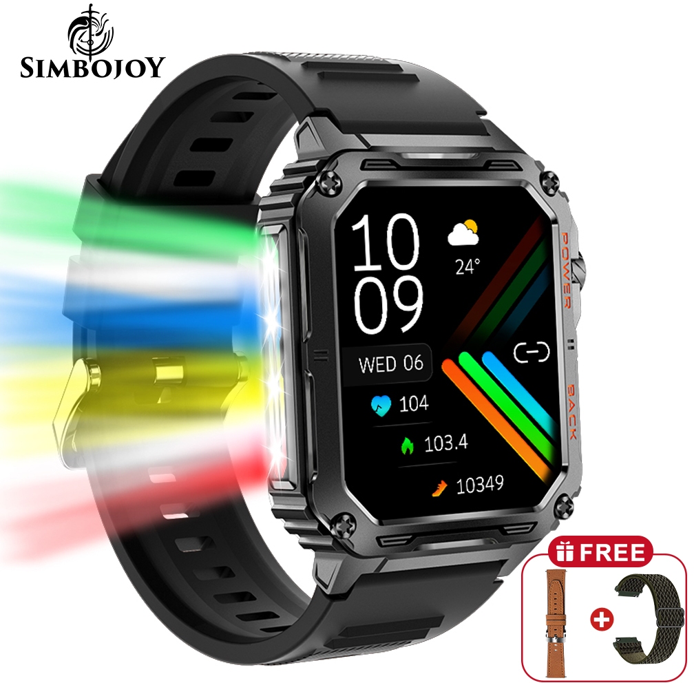 Jual Simbojoy SmartWatch P3 100+ Sports Mode Bluetooth Call 380mAh Long ...